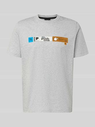 Paul Smith Regular Fit T-Shirt mit Label-Print