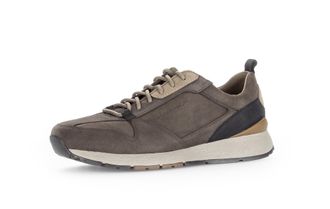 Gabor Herren Sneaker, M&auml;nner Schn&uuml;rschuhe,Wechselfu&szlig;bett,schn&uuml;rer,Halbschuhe,Business,Freizeit,Schnuerer,Mocca/Cord/Black,41 EU / 7.5 UK