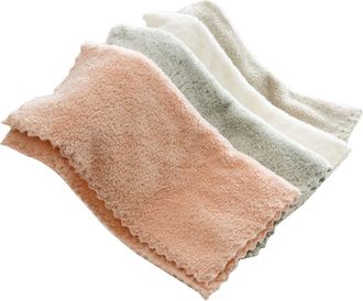 Garneck 4stücke Geschirrtücher Aus Korallenvlies Küchentücher Für Abwaschen Wasserabsorbierendes Reinigungstuch Spüllappen Für Geschirr Töpfe Pfannen Und Schü