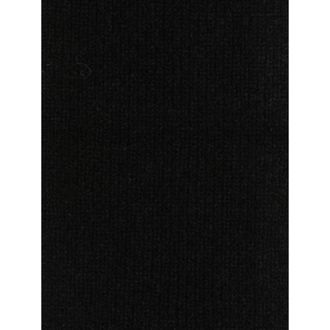 Dries Van Noten Ribbed Knit Alpaca and Merino Scarf - Black