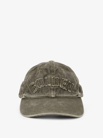 Golden Goose Decostructed washed cotton baseball cap - GOLDEN GOOSE DELUXE BRAND - gender_Man