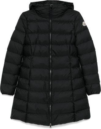 Moncler Wattierter Gie Mantel - Schwarz