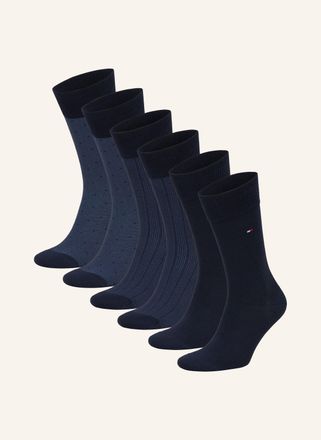 Tommy Hilfiger 6er-Pack Socken Mit Geschenkbox blau
