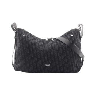 Dior Pre-owned Slider Canvas Leather Shoulder Bag - - Pre-owned - Herren - Schwarzk - ONE SIZE