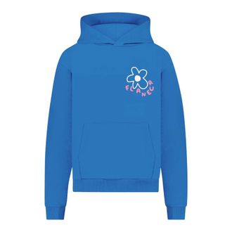 Flaneur Blossom Hoodie - - Sweatshirts & Hoodies - Herren - Blau - M