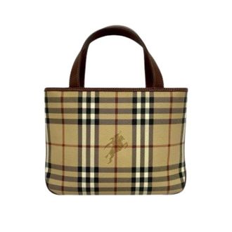 Burberry Sac cabas vintage doccasion - Femme - Pre-owned - Beige - Taille: ONE Size