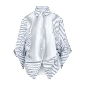 Erika Cavallini Semi Couture P4Sj23 Hemdkragen-Bluse - - Blouses & Shirts - Damen - Mehrfarbig - M