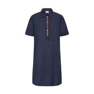 Ichi Hemdblusen - - Dresses - Damen - Blau - S