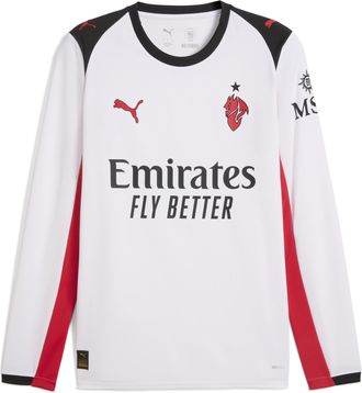 Puma Maillot &agrave; manches longues Away 25/26 AC Milan Homme, Accessoires, Blanc, 3XL