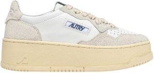 Autry Autry | Platform Low Lea Stars Wht Wht - 38 IT