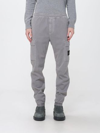 Stone Island Pantalon cargo slim fit en tissu technique stretch avec logo Compass