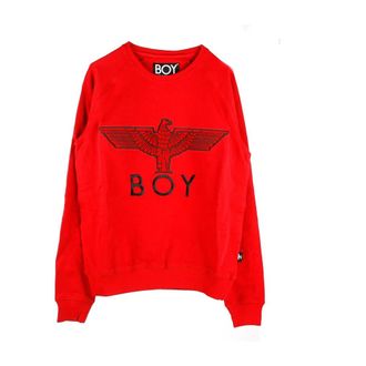 Boy London Eagle Applikation Rundhals-Sweatshirt - - Sweatshirts & Hoodies - Herren - Rot - S