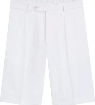 HUGO BOSS Homme, Shorts, Blanc, Taille: S Pantaloni Coupe Relaxed