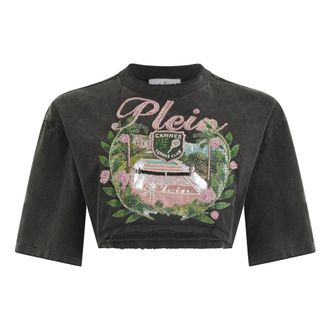 Philipp Plein Damen, Oberteile, Schwarzk, SGr&ouml;&szlig;e