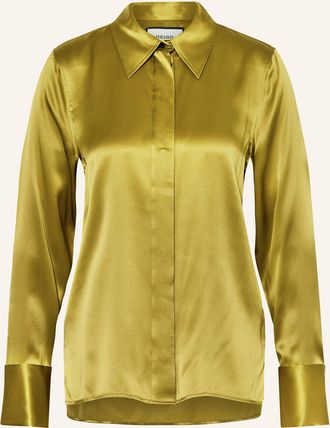 Reiss Reiss Hemdbluse Ameira Aus Seide gruen