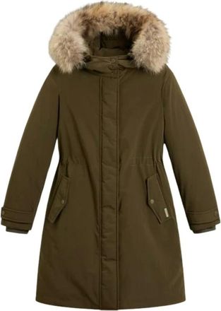 Woolrich Femme, Manteaux, Vert, Taille: 40 FR Grace Long Parka