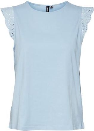 Vero Moda Vmemily SL Gathering Top JRS Noos, Dutch Canal, XS Femme