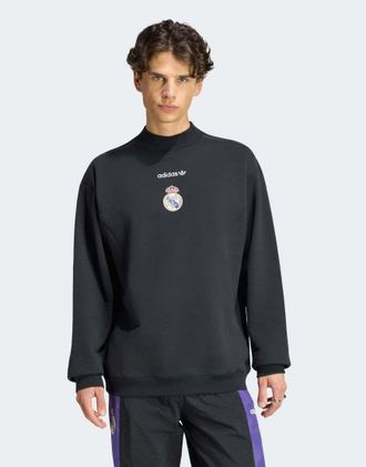 adidas Real Madrid EQT sweat-shirt noir