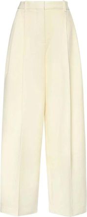 Jacquemus Femme, Pantalons, Blanc, Taille: 38 FR Le Pantalon DHomme