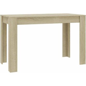 vidaXL Esstisch Sonoma-Eiche 120x60x76 cm Holzwerkstoff Vidaxl