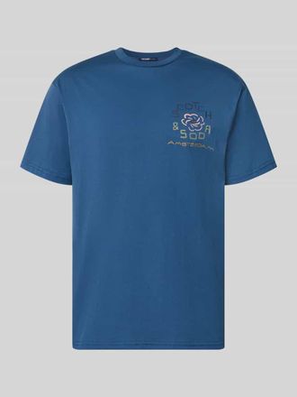 Scotch & Soda T-Shirt mit Label-Print und Rundhalsausschnitt