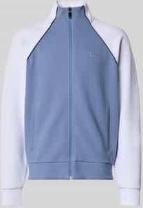 HUGO BOSS Regular Fit Sweatjacke aus Baumwoll-Mix Modell JOIN SKAZ