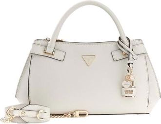 Guess sac &agrave; main sac &agrave; &eacute;paule bandouli&egrave;re Serenova Girlfriend Satchel Cream White &eacute;cru
