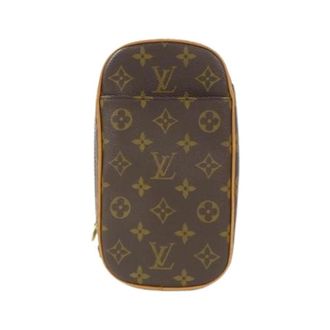 Louis Vuitton Pre-owned Monogram Pochette Gange Schultertasche - - Pre-owned - Damen - Braun - ONE SIZE