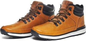 Kappa Homme Logo MONSI MD Athletic Shoes, Yellow Tan-Black, 47 EU