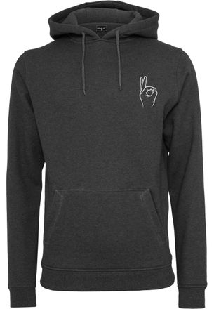 Mister Tee Herren Easy Sign Hoody Charcoal, XL