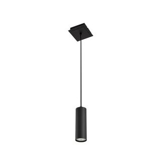 Lindby Suspension Joffrey &agrave; intensit&eacute; variable (Moderne) en Noir M&eacute;tal e. a. pour Salon & Salle manger (1 lampe,&agrave; GU10), Luminaire Lampe Plafond Plafonnier S