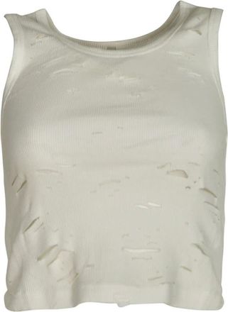 R13 Femme, Tops, Blanc, Taille: 40 FR Sleeveless Top