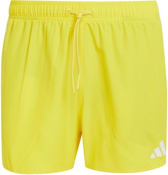 adidas Mens 3-Streifen 3-Inch Badeshorts Yellow/White XL