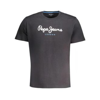 Pepe Jeans London Kurz&auml;rmeliges T-Shirt - - Tops - Herren - Schwarzk - L