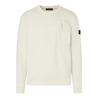 Peuterey Homme, Sweatshirts et sweats &agrave; capuche, Beige, Taille: S Gorie 03 Crew SweaT-shirt