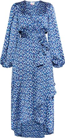 Izia Maxikleid Damen Blau Mehrfarbig