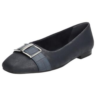 Easy Street Mocassins Keely pour femme, Bleu marine mat croco, 39 EU Large