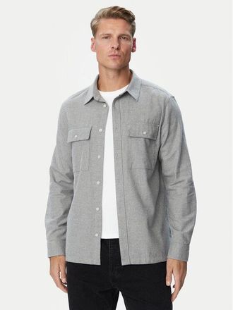Calvin Klein Hemd LV04LH113G Grau Regular Fit