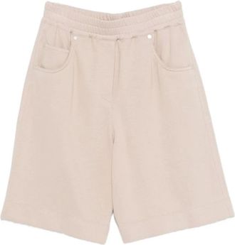 Brunello Cucinelli Femme, Shorts, Brun, Taille: 38 FR Shorts Courts