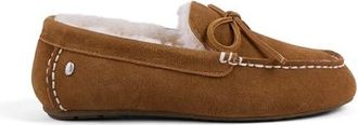 Emu Australia Sandrine Sheepskin Moccasin pour femme avec noir, marron, 40 EU