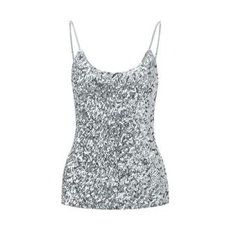 Generic D&eacute;bardeur scintillant pour femme, haut &agrave; paillettes pour femme, cardigan court scintillant basique &agrave; bretelles r&eacute;glables, d&eacute;bardeur tendance, bo&icirc;te de