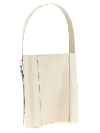Coperni Womens Beige Cowhide Shoulder Bag
