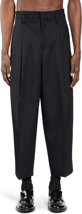 Jil Sander Wool Gabardine Tapered Trousers