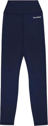 Sporty & Rich Femme, Sport, Bleu, Taille: 42 FR Leggings dentra&icirc;nement