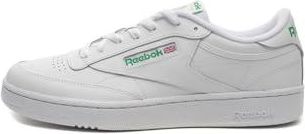 Reebok Club C 85-Shoes, Chaussures de Fitness Mixte, INT-WHITE/GREEN, 43 EU