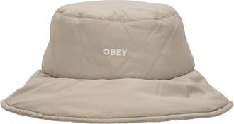 Obey Isolierte Silbergraue Bucket Hat - - Accessories - Herren - Grau - ONE SIZE
