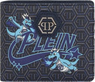 Philipp Plein Homme, Accessoires, Bleu, Taille: ONE Size Wallets & Cardholders
