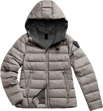 Blauer Damen, Jacken, Grau, XSGröße