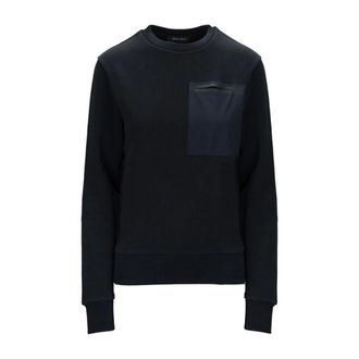 Herno Homme, Sweatshirts et sweats &agrave; capuche, Bleu, Taille: XL Cotton SweaT-shirt
