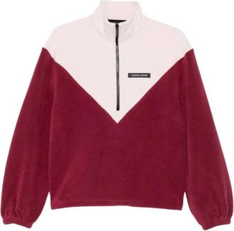 Canada Goose Tayen Polaire &agrave; Bloc de Couleurs Quart de Zip - Femme - Sport - Multicolore - Taille: 36 FR